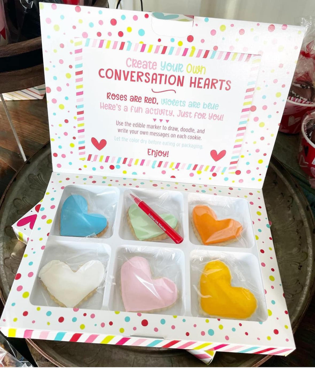 DIY Conversation Hearts – The Butter Stick Bakery